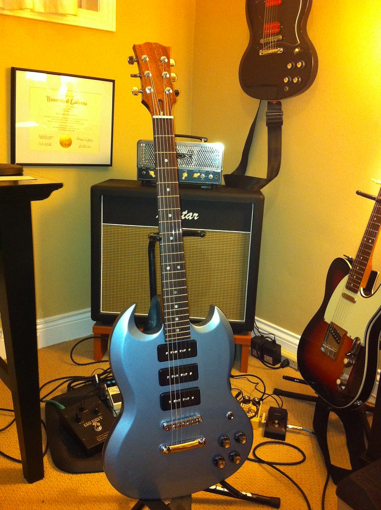 1st build - Warmoth SG w/3 P90s | Unofficial Warmoth Forum